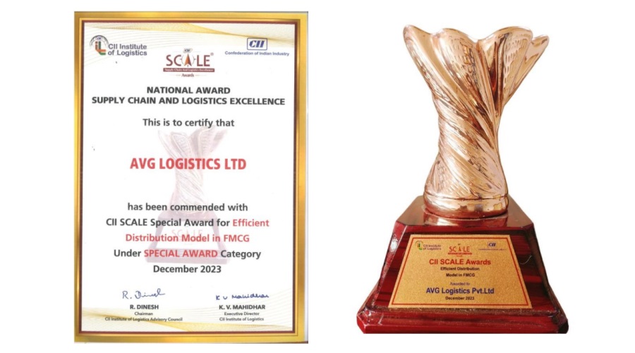 AVG Logistics Ltd honoured with National Award for Logistics Excellence ...