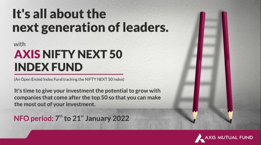 Axis Mutual Fund launches 'Axis Nifty Next 50 Index Fund' | EquityBulls