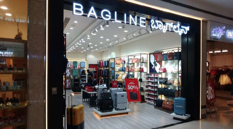 Brand Concepts Ltd opens BAGLINE store at Mantri Mall, Bengaluru ...