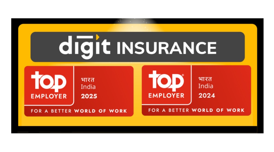 Digit Insurance Recognized as 'Top Employer in India' for 2024 and 2025 ...