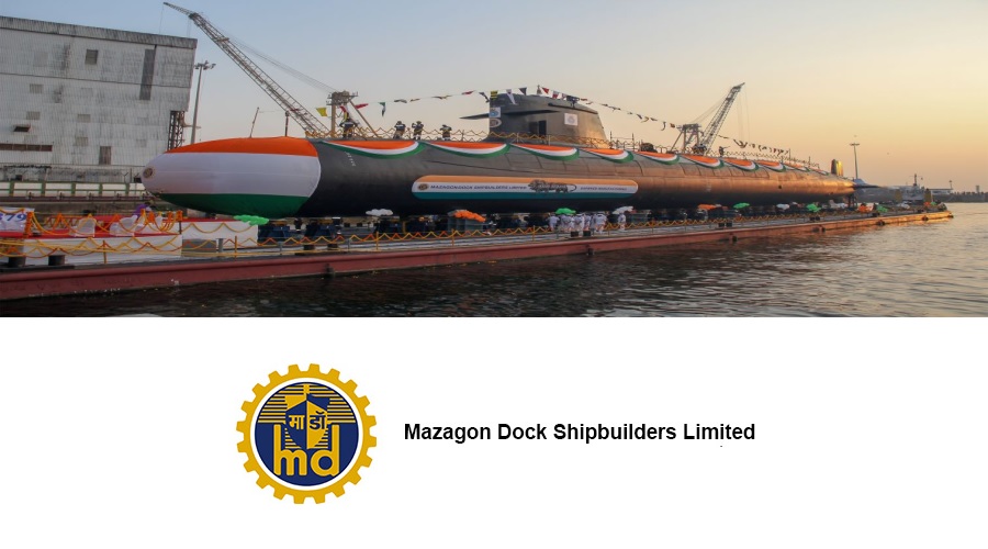 Mazagon Dock Shipbuilders delivers 5th Scorpene Submarine 'VAGIR ...